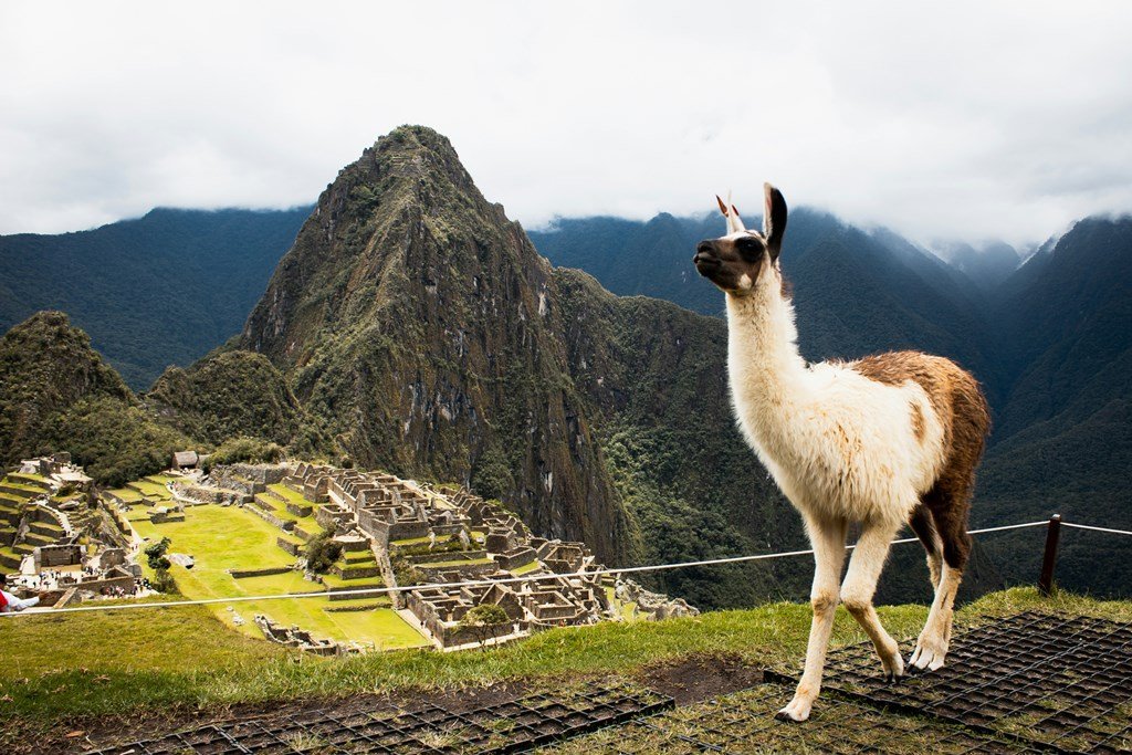 Die heiligen Inka Tempel des Machu Picchu